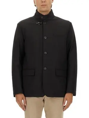 FAY Jacket With Hook - Black