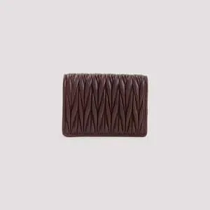 Miu Miu Lamb Leather Wallet