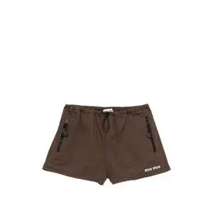 Miu Miu Straight Leg Shorts For Women