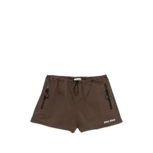 Miu Miu Straight Leg Shorts For Women