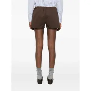 Miu Miu Cotton Mini Shorts