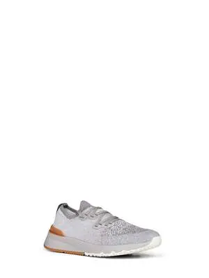 Brunello Cucinelli Grey Chiné Knit Runners