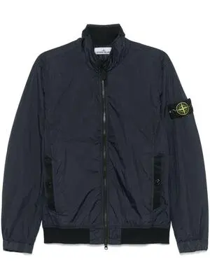 Stone Island Logo Nylon Blouson Jacket - Multicolor