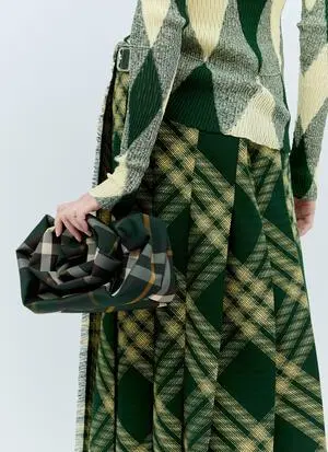 Burberry Rose Check Clutch