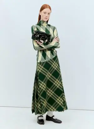Burberry Rose Check Clutch
