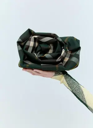 Burberry Rose Check Clutch
