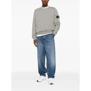 Stone Island Grey Sweaters & Knitwear Sweatshirts