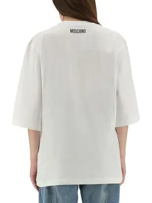 Moschino Goose Jersey T-shirt - White