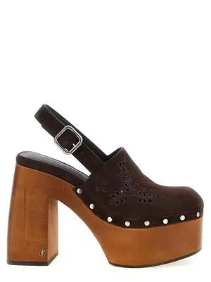 JIMMY CHOO Alida' Clog - Brown