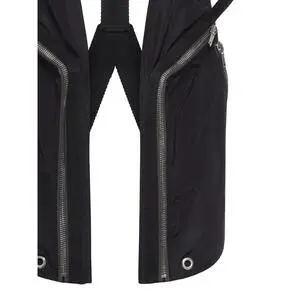 Rick Owens Zip Detail Vest - Black