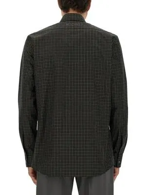 Moschino Shirt With Goose Embroidery - Gray