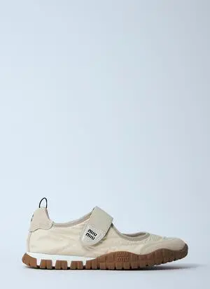 Miu Miu Tyre Sneakers - White
