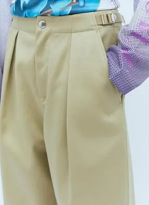 Burberry Side Buckle Pants