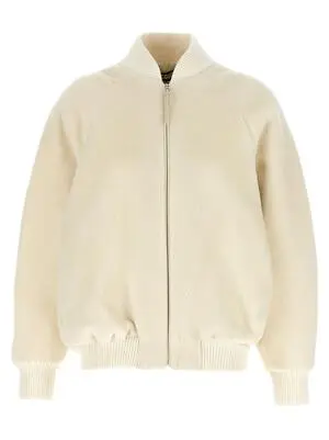 Jacquemus Le Blouson Pilu' Bomber Jacket - White