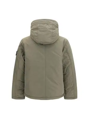 Stone Island Padded Micro Twill Jacket - Green