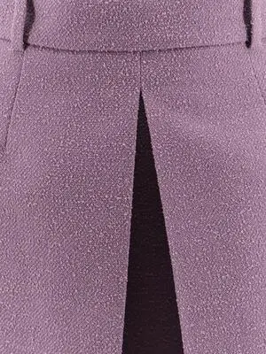 Dior Boucle Virgin Wool Blend Skirt - Multicolor