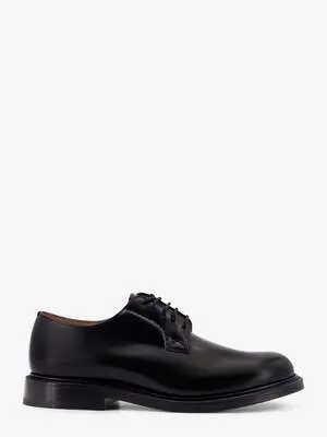 Church's Shannon Leather Lace-up Shoes - Black