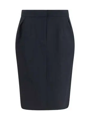 Magda Butrym Pleated Midi Skirt