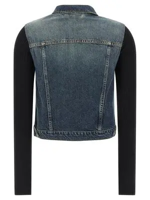 Coperni Hybrid Rib Denim Jacket