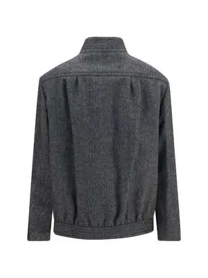 BLAZÉ MILANO Blazè Milano Coiba Herringbone Wool Blend Jacket