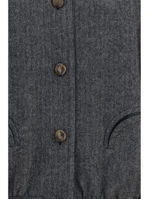 BLAZÉ MILANO Blazè Milano Coiba Herringbone Wool Blend Jacket