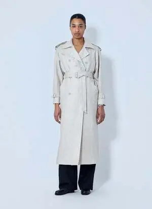 Max Mara Double-breasted Trench Coat