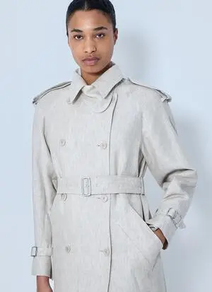 Max Mara Double-breasted Trench Coat