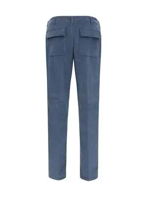Etro Roma Stretch Cotton Corduroy Pants