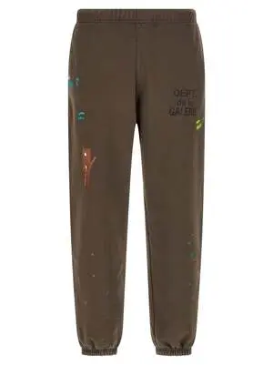 GALLERY DEPT. Gd French Logo' Joggers - Brown
