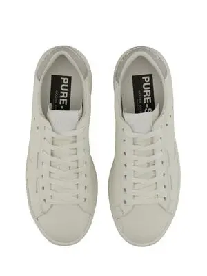 GOLDEN GOOSE Purestar Sneaker With Logo - White