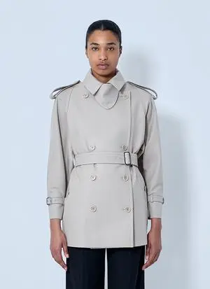 Max Mara Double-breasted Trench Coat