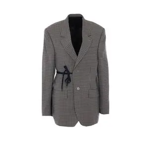 Balenciaga Wrap Tailored Jacket - Multicolor