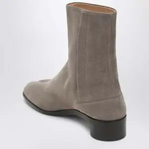 MAISON MARGIELA Suede Tabi Ankle Boots