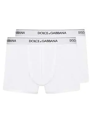 Dolce & Gabbana Bi-pack Boxer Regular - White