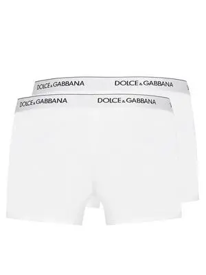 Dolce & Gabbana Bi-pack Boxer Regular - White