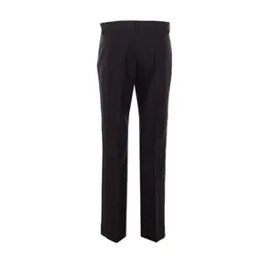 Max Mara Fatina Stretch Cotton And Viscose Trousers - Black