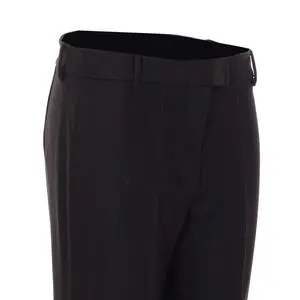 Max Mara Fatina Stretch Cotton And Viscose Trousers - Black