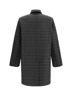 Etro Soho Reversible Wool-blend Coat - Blue