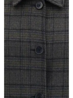 Etro Soho Reversible Wool-blend Coat - Blue
