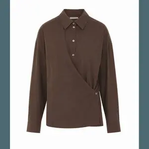 LEMAIRE Twisted Shirt - Brown