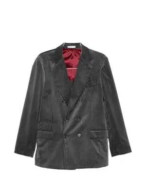 Brunello Cucinelli Cotton Double-breasted Jacket - Multicolor