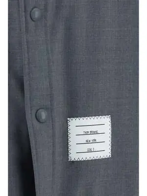 Thom Browne Wool And Cotton Blend Shirt