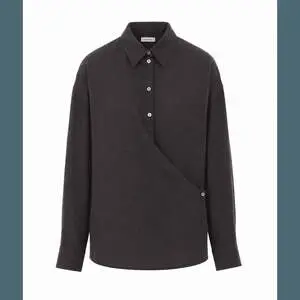 LEMAIRE LEMAIRE Twisted Shirt Gray