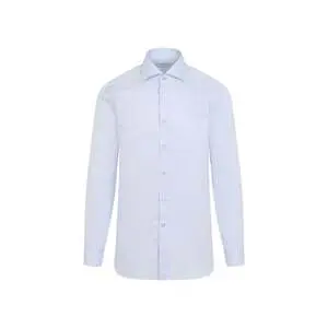Kiton Cotton Shirt - Blue