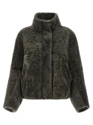 Brunello Cucinelli Cropped Fur - Gray
