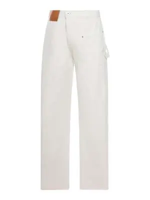 JW Anderson J.w.anderson Twisted Denim Worker Jeans - Multicolor