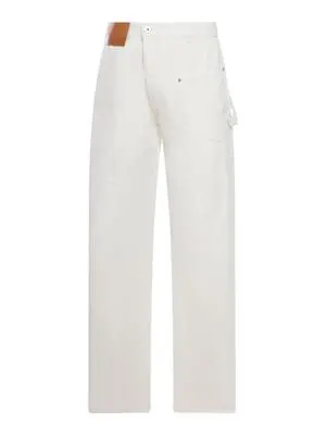Jw Anderson Zip Up Jeans For Men