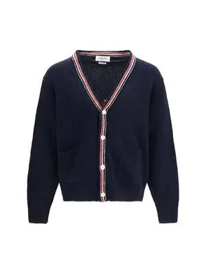 Thom Browne Hector Donegal Yarn Cardigan