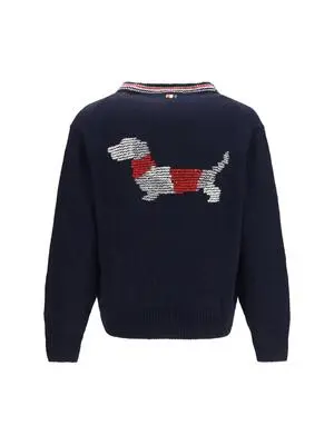 Thom Browne Hector Donegal Yarn Cardigan