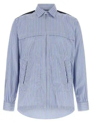 Junya Watanabe Denim Insert Shirt - Blue